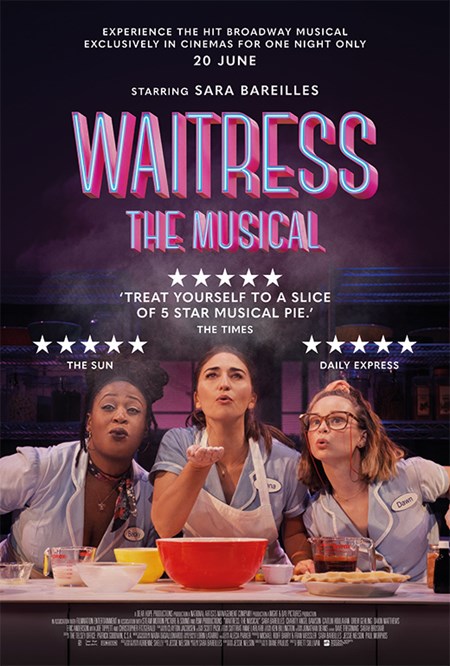 Waitress The Musical | Vue Cinema Times & Book Tickets | Vue