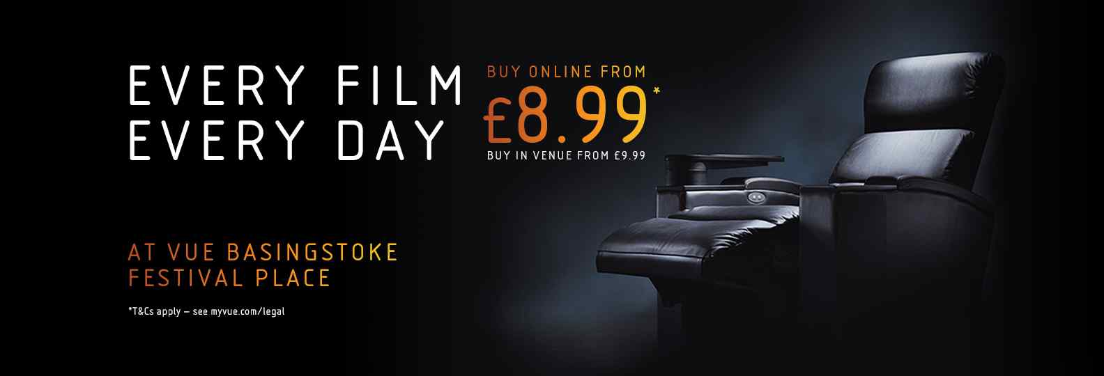 Vue Basingstoke Recliner Cinema | VUE