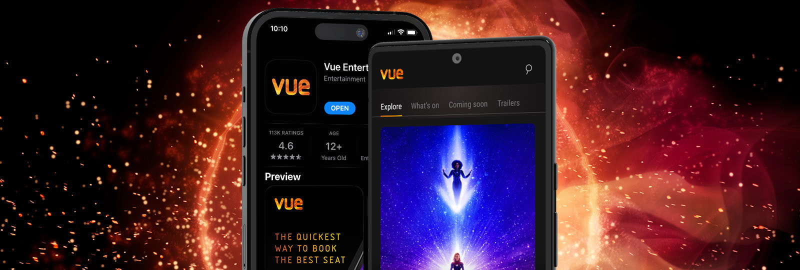 Check out our brand new app | Vue