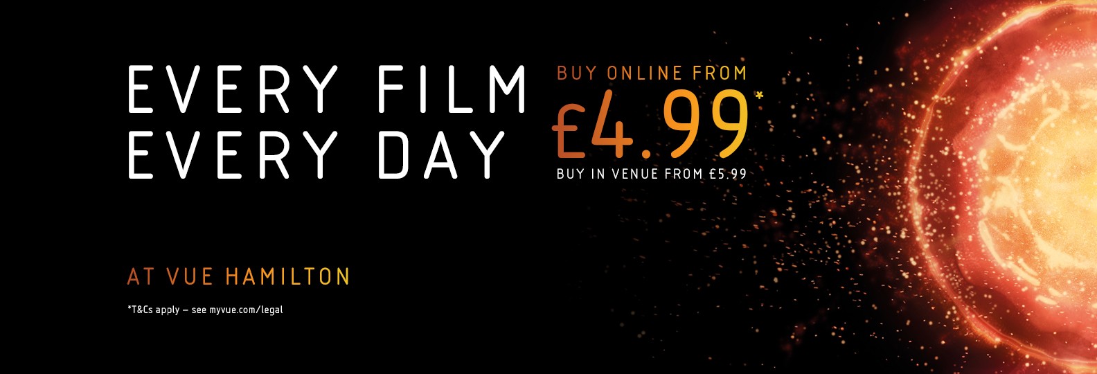 Vue Hamilton Cinema | Hamilton Cinema Film Listings & Times | Vue