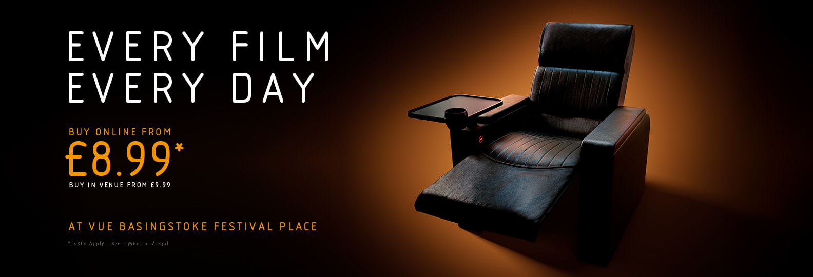 Vue Basingstoke Lux Cinema | Cinema Film Listings & Times | Vue