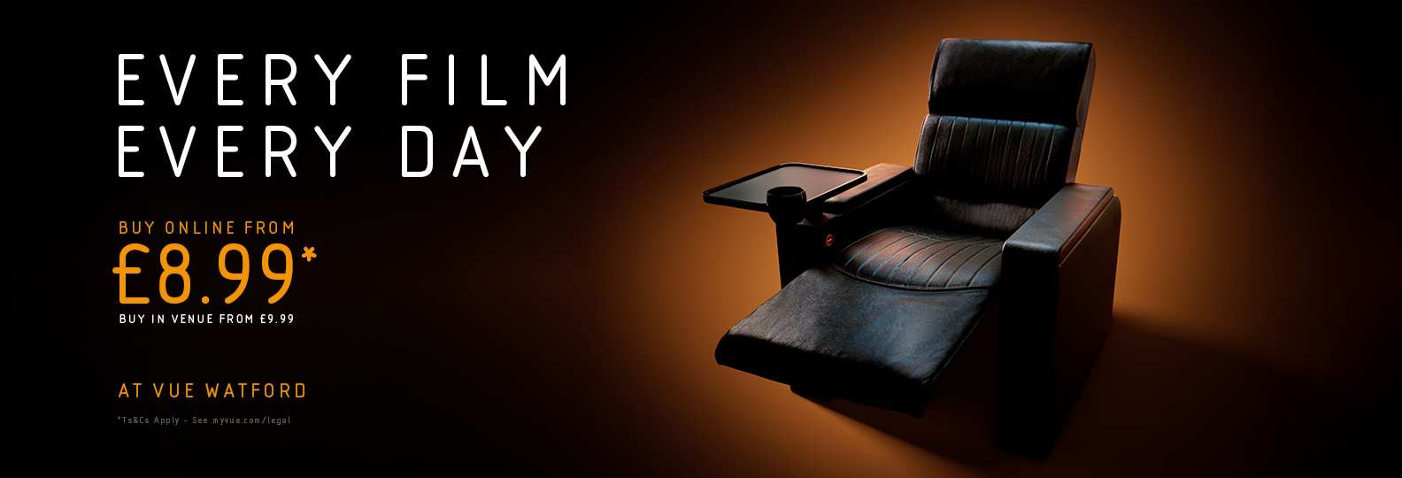 Vue Watford Lux Cinema | Watford Cinema Film Listings & Times | Vue