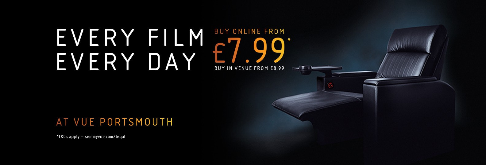 Vue Portsmouth Cinema | Portsmouth Cinema Film Listings & Times | Vue